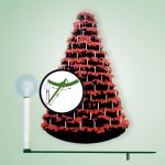 Creative Display Center | Potted Plant Tree Racks - Silk Poinsettias ...